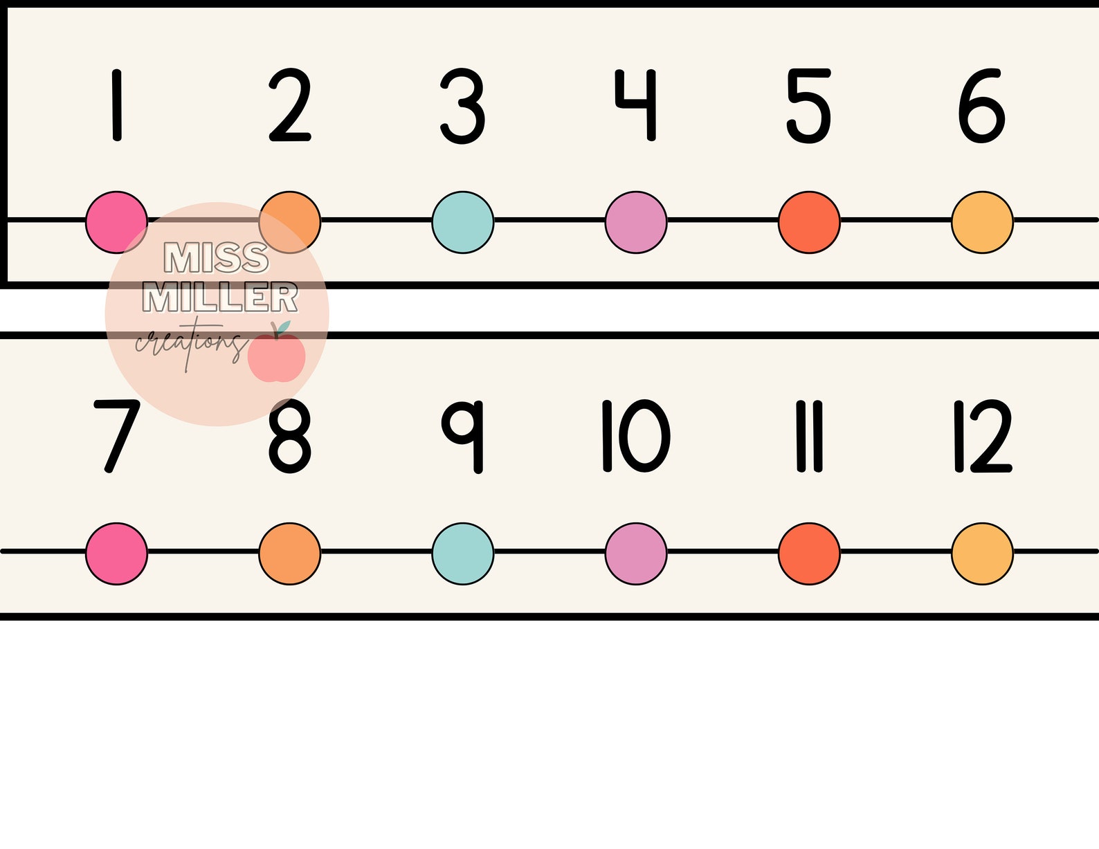 Groovy Glitter Math Classroom Displays [100 Chart, Ten Frames, Skip ...