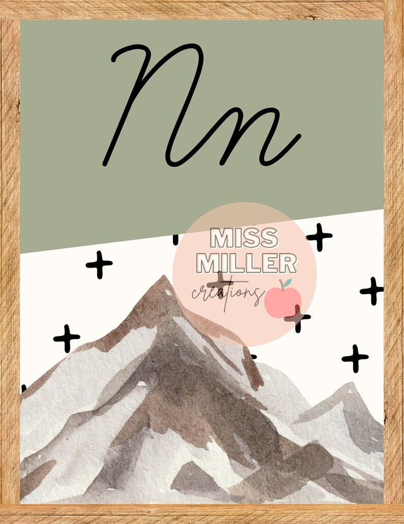 Adventure Classroom Alphabet Posters - Etsy