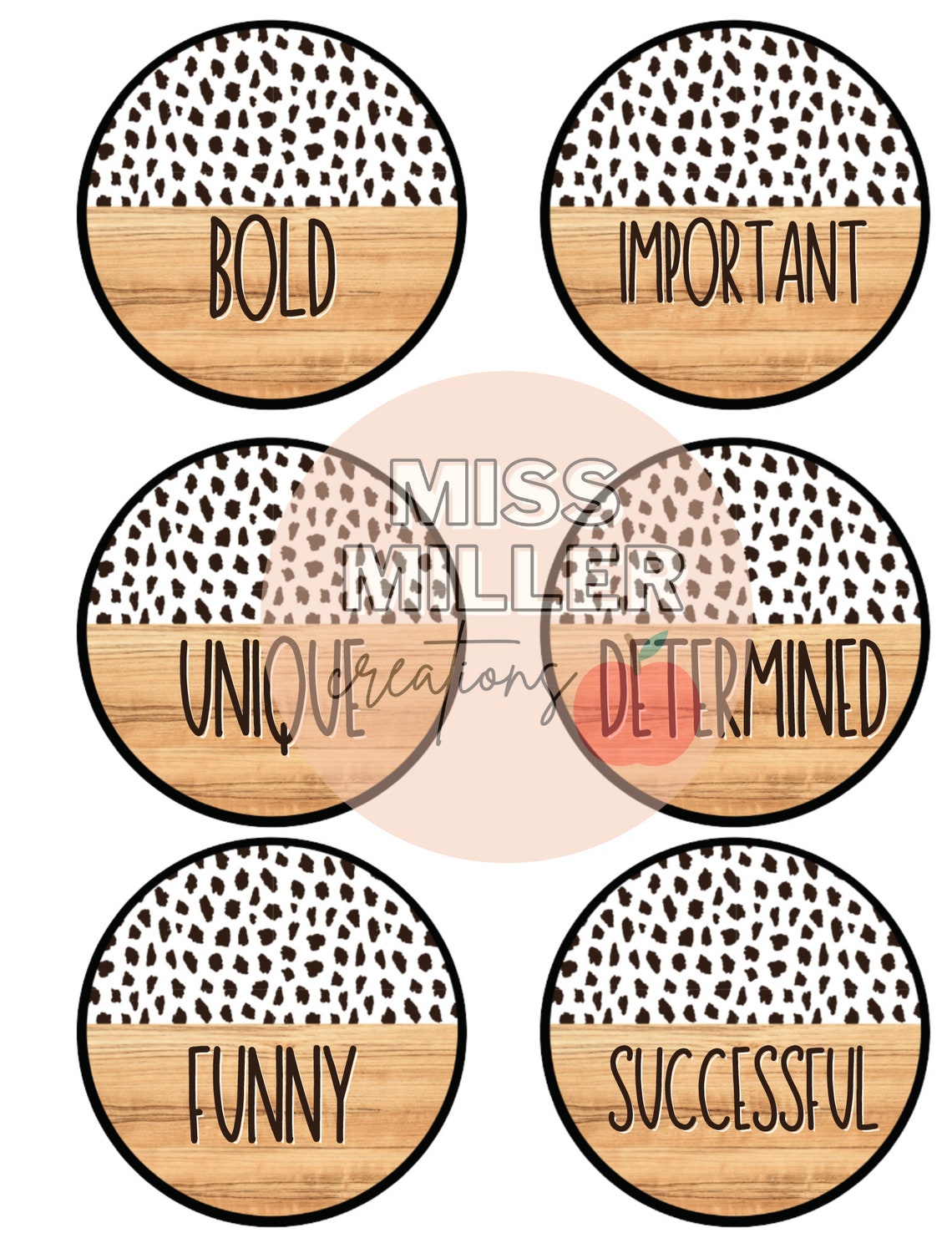 Modern Boho Rainbow Affirmation Station - Etsy