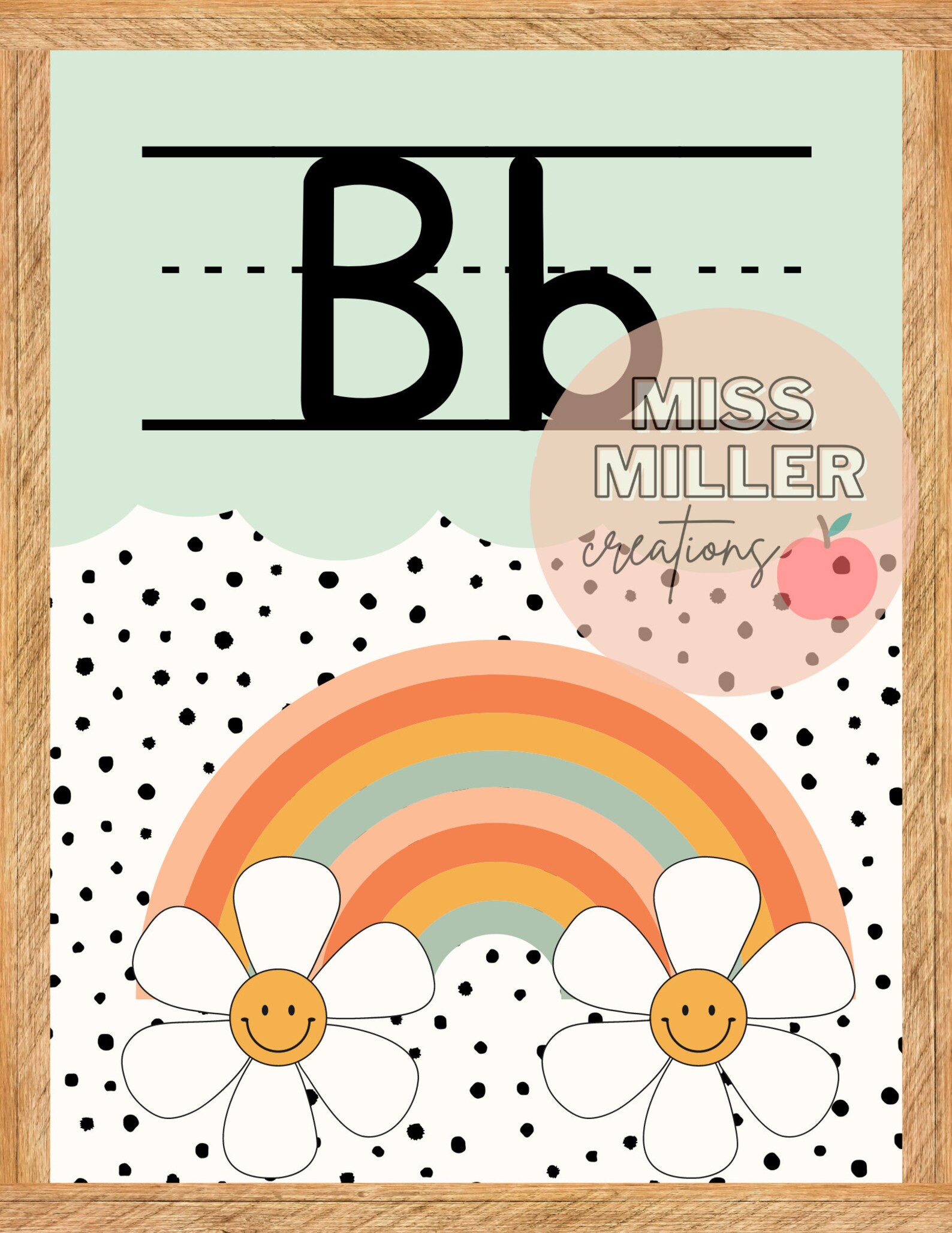 Groovy Boho Classroom Alphabet - Etsy