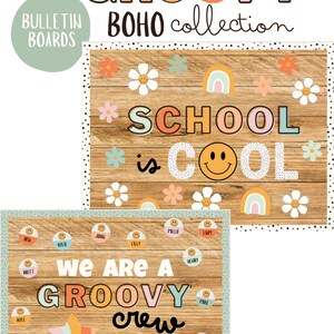 Groovy Boho Complete Classroom Collection editable - Etsy