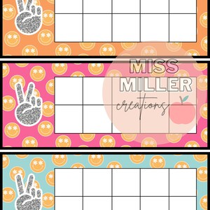 Groovy Glitter Math Classroom Displays [100 Chart, Ten Frames, Skip ...