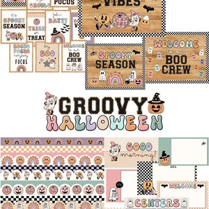 Groovy Seasonal YEARLONG Classroom Decor Bundle - Etsy