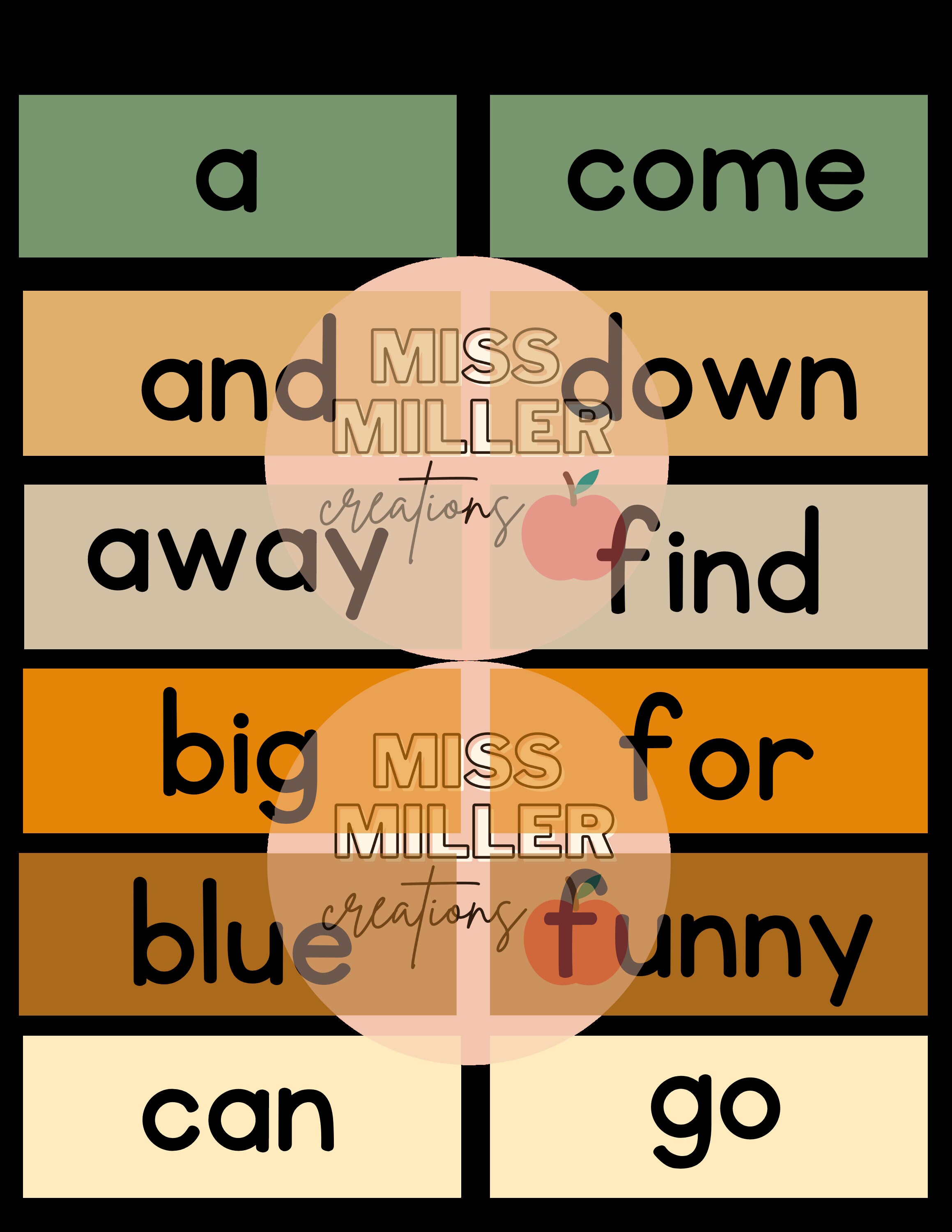 Woodland Classroom Word Wall editable - Etsy