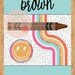Groovy Glitter Classroom Color Posters - Etsy