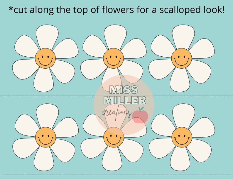 Groovy Glitter Bulletin Board Borders Pack - Etsy