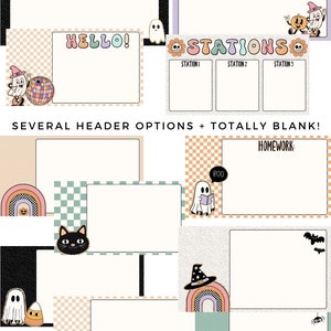 Groovy Halloween Google Slides Templates - Etsy