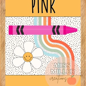 Retro Rainbow Classroom Color Posters - Etsy