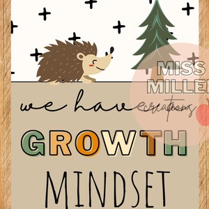 Woodland Classroom Decor [editable] - Etsy