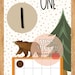 Woodland Classroom Number Posters - Etsy