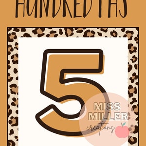 Boho Tropics Place Value Posters - Etsy