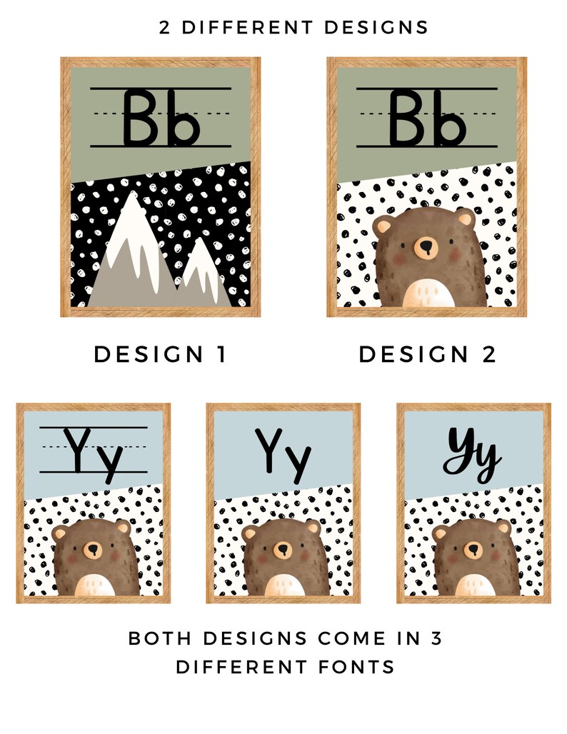Adventure Classroom Alphabet Posters - Etsy