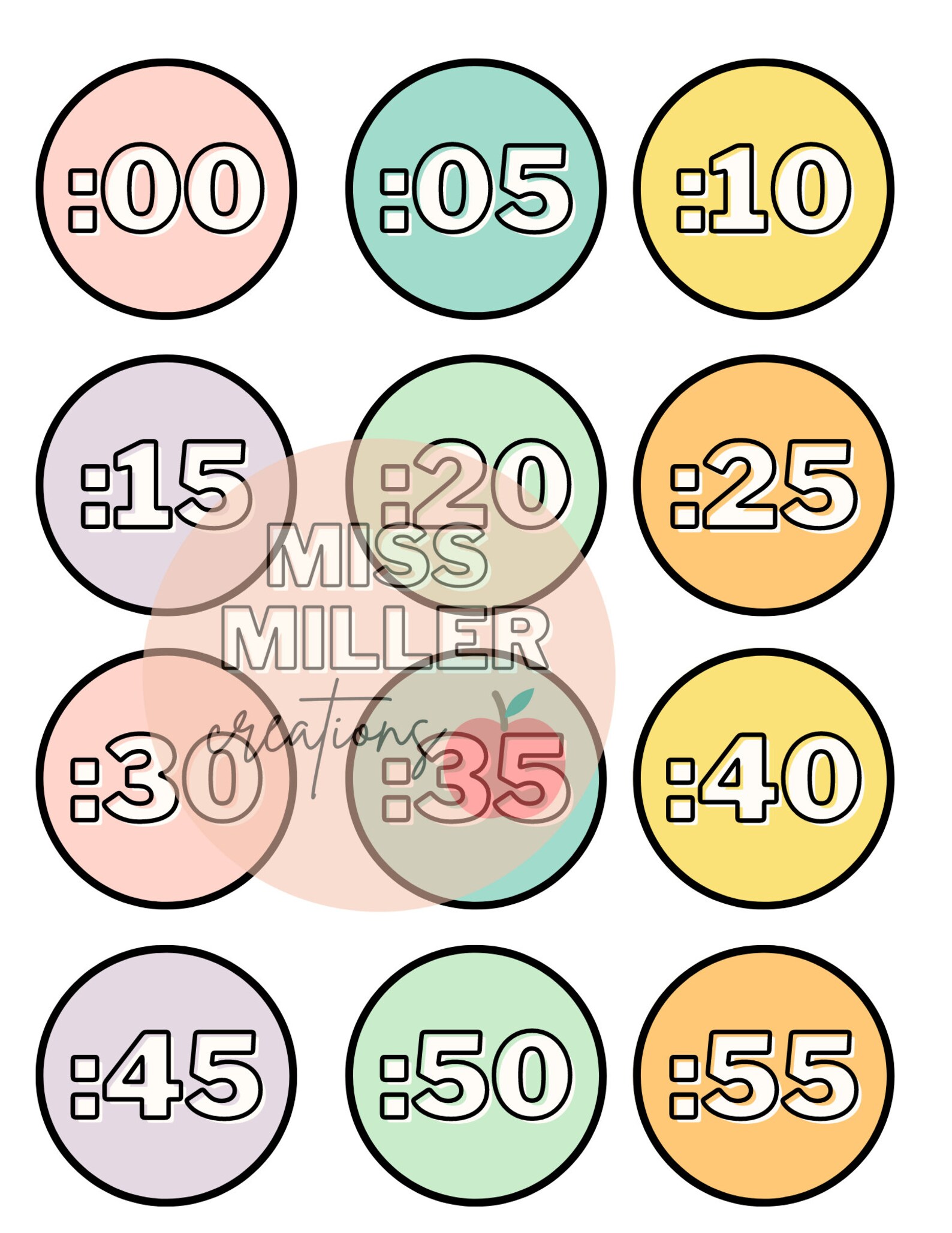 Pastel Boho Rainbow Math Classroom Displays - Etsy