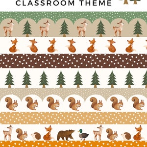 Woodland Theme Complete Classroom Collection - Etsy