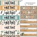 Boho TROPICS 10-drawer Cart Labels editable Features - Etsy