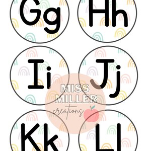 Pastel Boho Rainbow Word Wall [editable] - Etsy