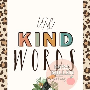 Boho Tropics Class Rules Posters - Etsy