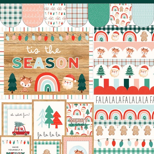 Classic Christmas Classroom Decor Pack - Etsy