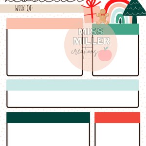 Christmas /december Weekly Newsletter - Etsy