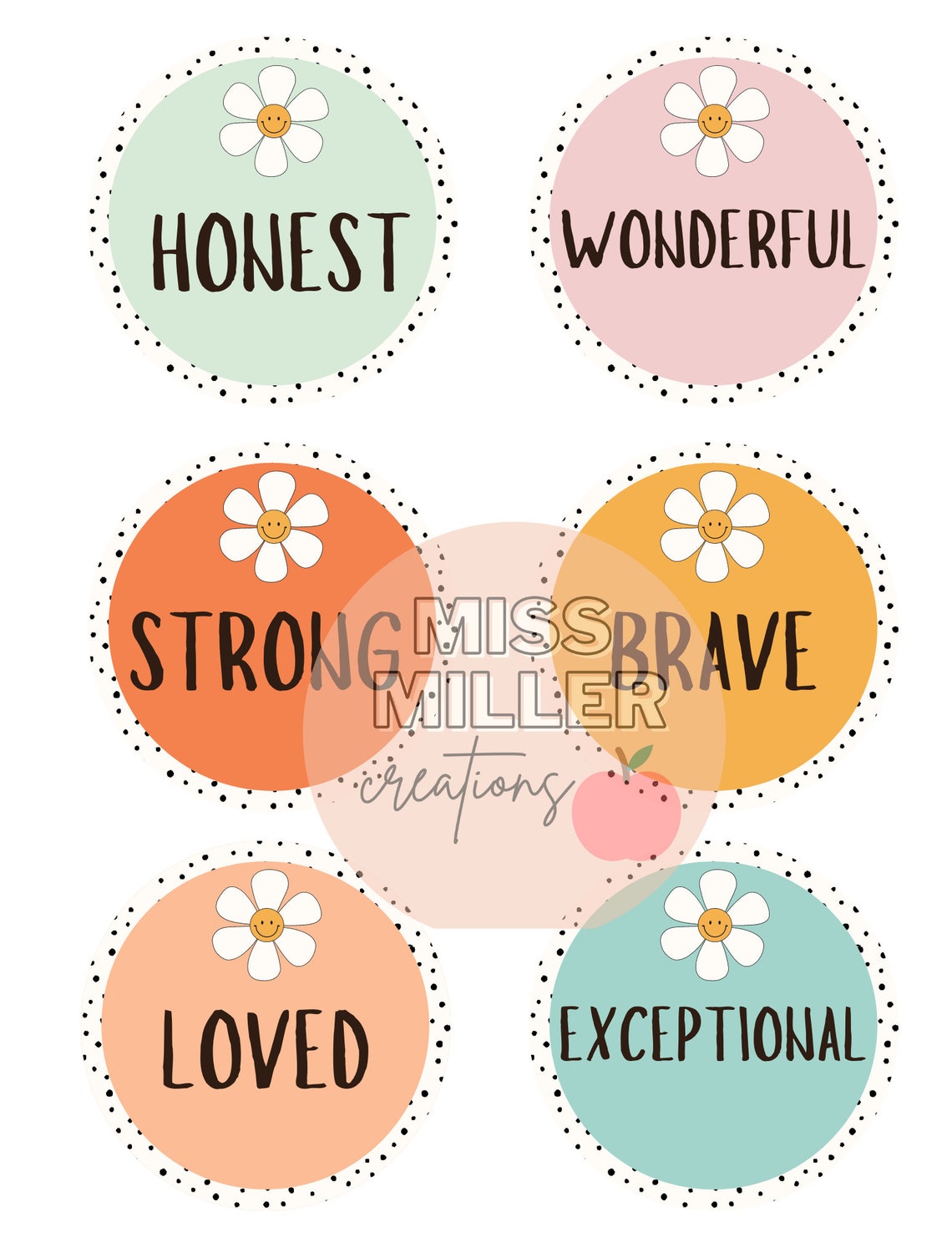 Groovy Boho Affirmation Station - Etsy