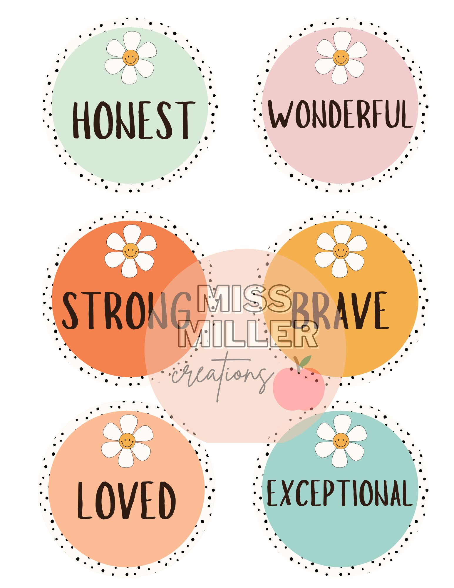 Groovy Boho Affirmation Station - Etsy