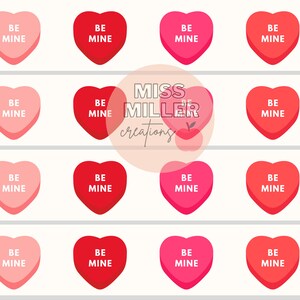 Modern Valentine's Day Bulletin Board Borders - Etsy