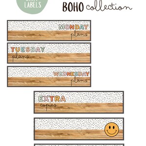 Groovy Boho Complete Classroom Collection editable - Etsy