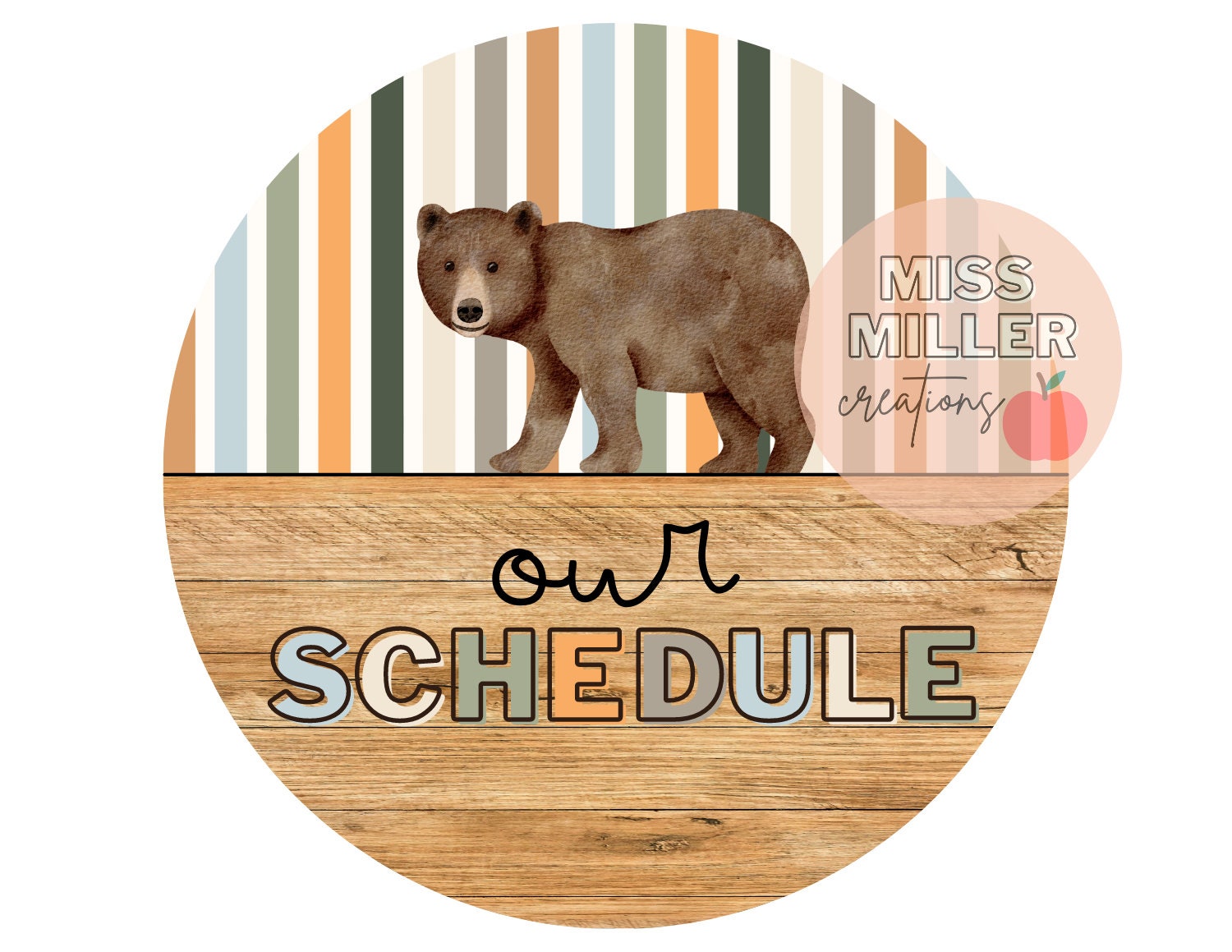 Adventure Classroom Schedule [editable] - Etsy