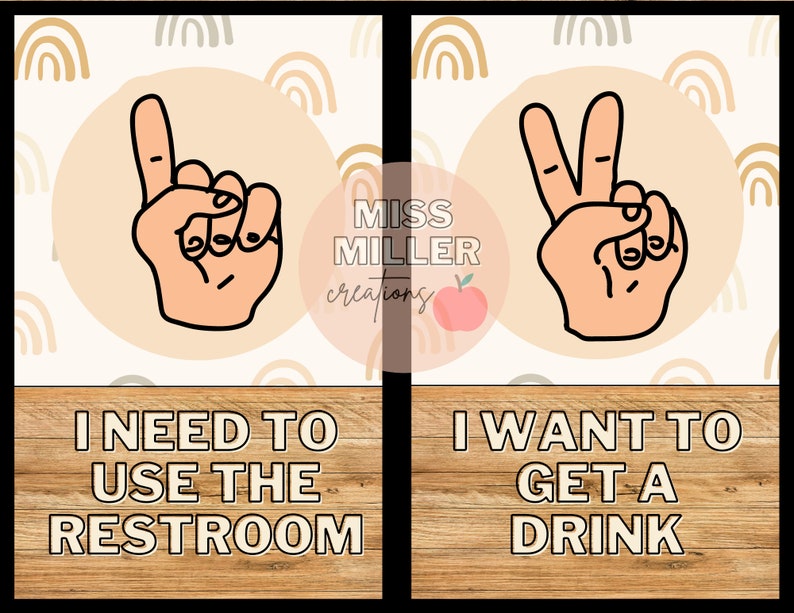 Neutral Boho Rainbow Miscellaneous Posters - Etsy