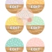 Pastel Boho Rainbow Classroom Labels editable - Etsy