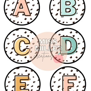 Modern Boho Rainbow Classroom Word Wall [editable] - Etsy