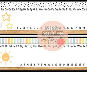 Pastel Boho Rainbow Desk Plates [editable] - Etsy