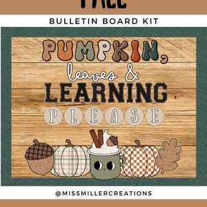Groovy Fall Classroom Decor Bundle - Etsy