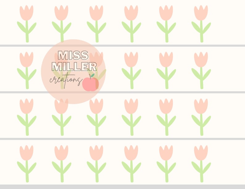 Boho Spring Bulletin Board Borders - Etsy