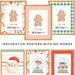 Modern Christmas Classroom Decor Pack V.2 - Etsy Canada