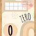 Neutral Boho Rainbow Classroom Number Posters - Etsy