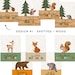 Woodland Binder Covers [editable] - Etsy