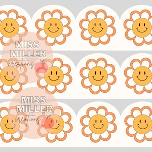 Retro Rainbow Bulletin Board Borders - Etsy