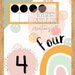 Groovy Boho Classroom Number Posters - Etsy
