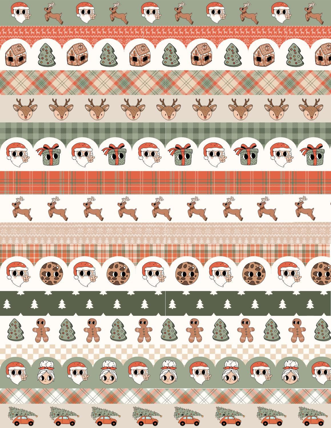 The Holly Jolly Era Bulletin Board Borders - Etsy