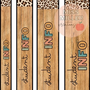 Boho Tropics Binder Covers [editable] - Etsy