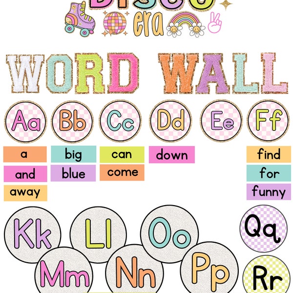 Word Wall - Etsy