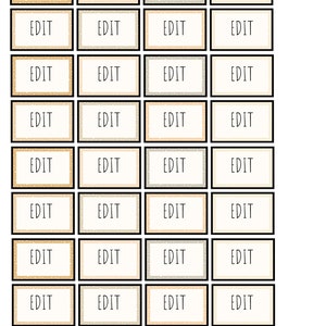 Neutral Boho Rainbow Teacher Toolbox Labels [editable] - Etsy