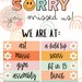 Groovy Boho Where Are We Classroom Door Sign [editable] - Etsy