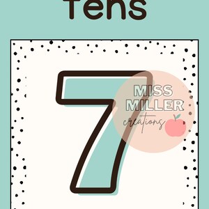 Groovy Boho Place Value Posters - Etsy