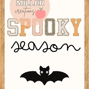 Boho Halloween Classroom Decor Posters - Etsy