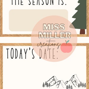 Adventure Classroom Calendar - Etsy