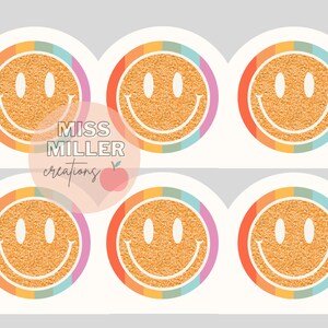 Retro Rainbow Bulletin Board Borders - Etsy