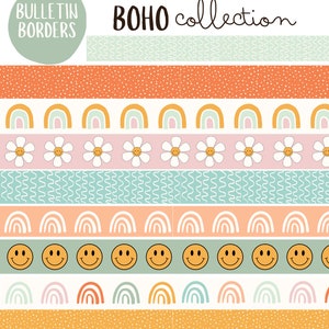 Groovy Boho Complete Classroom Collection editable - Etsy