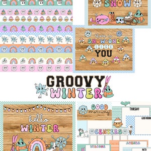 Groovy Seasonal YEARLONG Classroom Decor Bundle - Etsy
